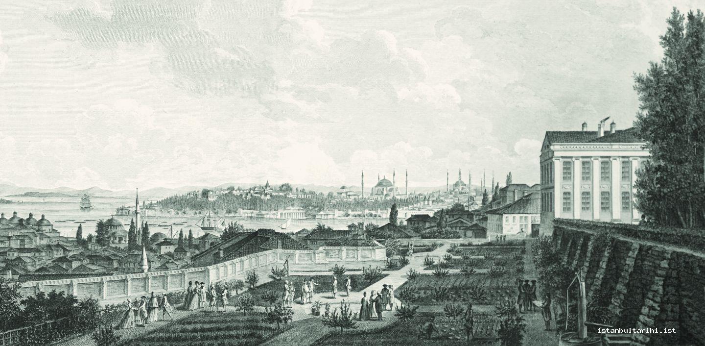 20- Fransa Konsolosluğu ve konsolosluktan İstanbul’a bakış (Melling)